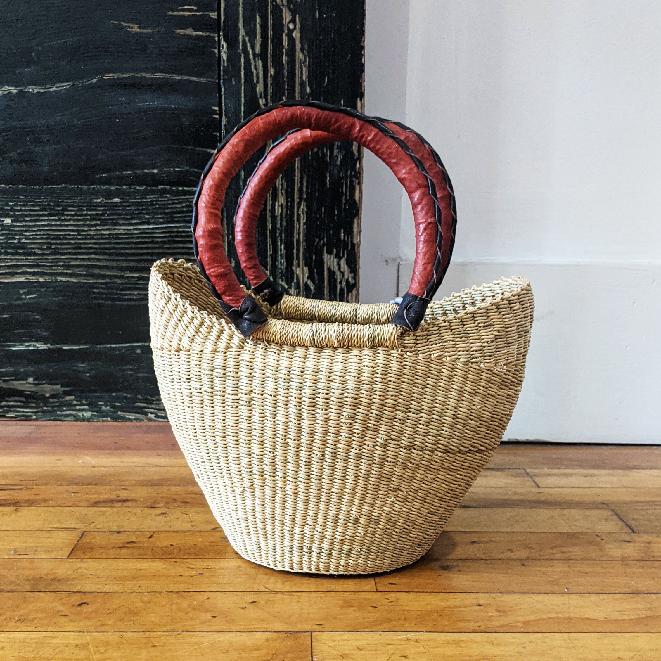 Small Grass Shopping Tote – Swahili Coast